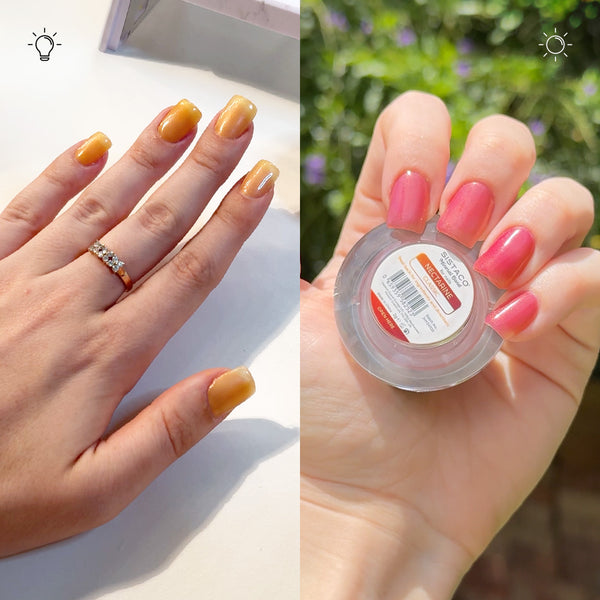 Nectarine - Classic Colour Changing Nail Powder – Sistaco New Zealand